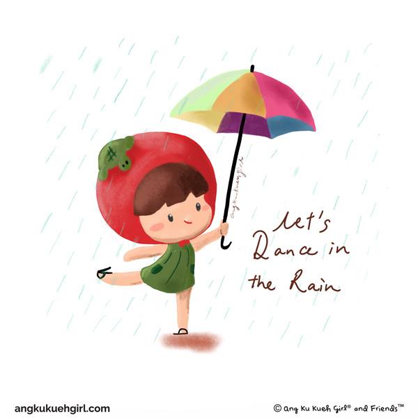 Let's Dance in the Rain – Ang Ku Kueh Girl and Friends